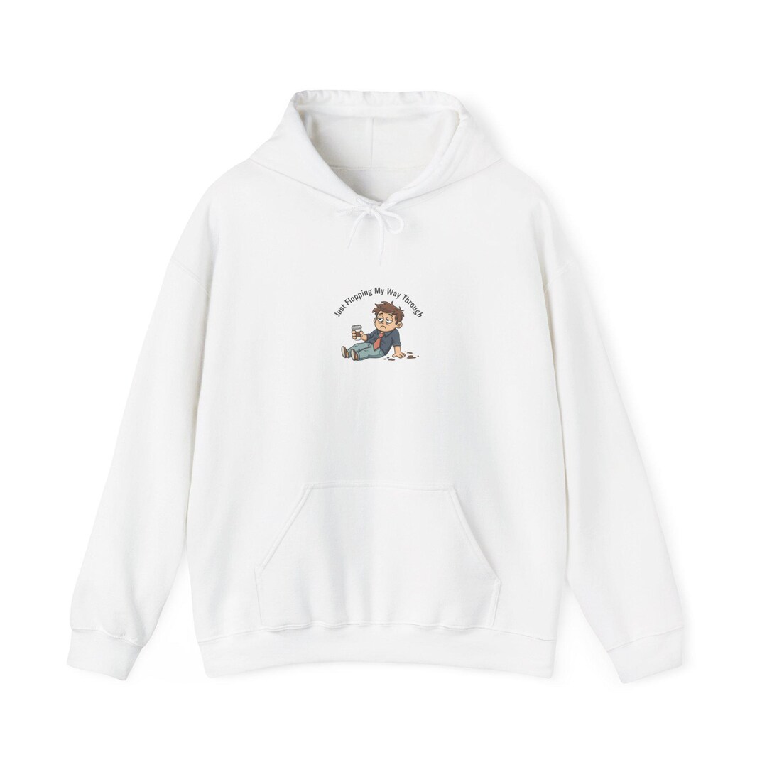 Flop Era Burnout Humor Hoodie | Fail Merch, Tired Memes Apparel - Etsy