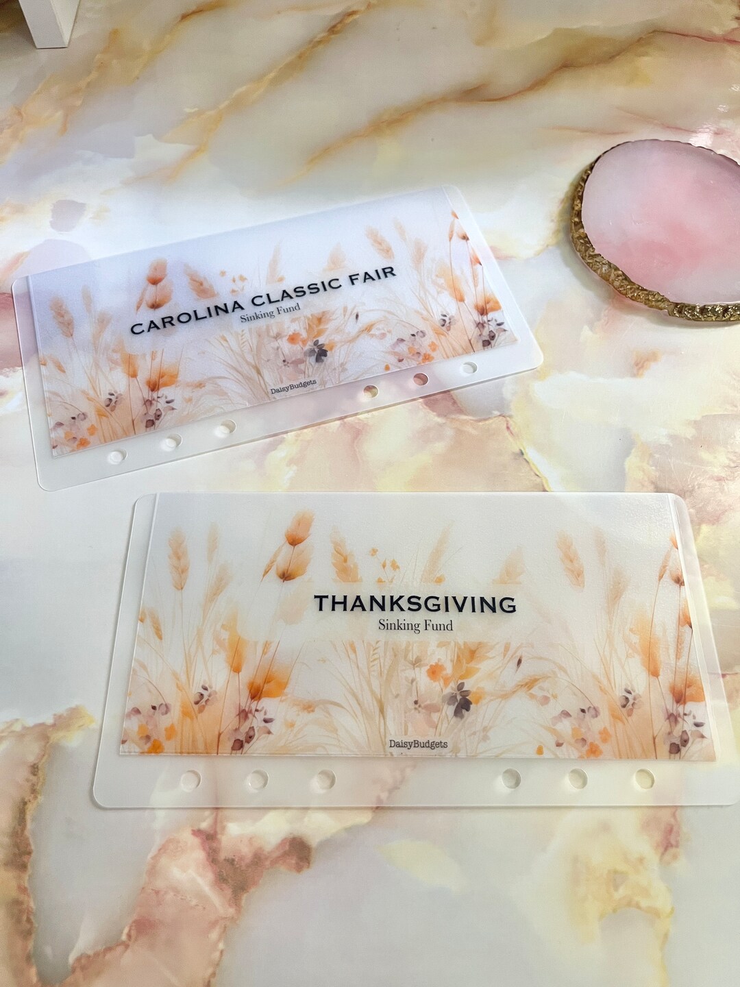 Boho Harvest Matte Laminate Cash Envelopes A6/A7 - Etsy