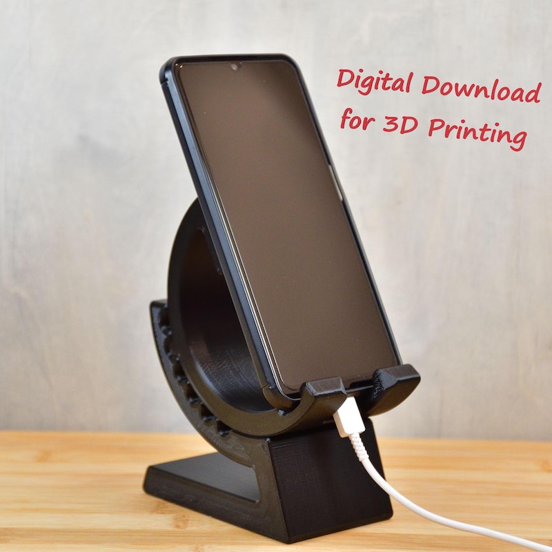 3d Print Files iPhone Stand - Etsy