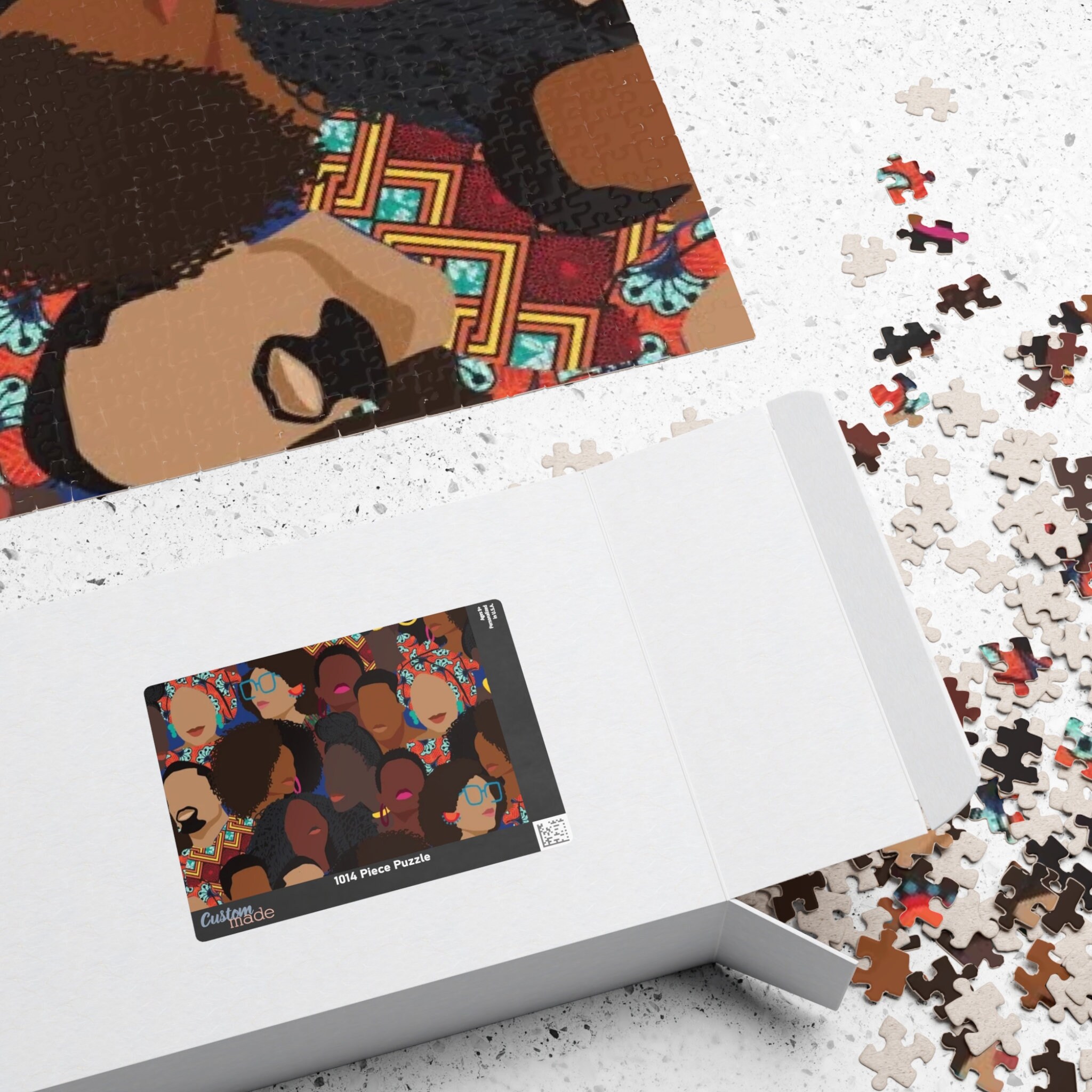 Black History Puzzle Adults Kids 1000 Piece Juneteenth 1865 Vibes Black ...