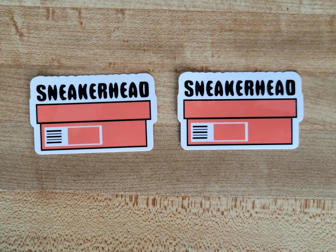 Sneakerhead Shoe Sticker - Etsy