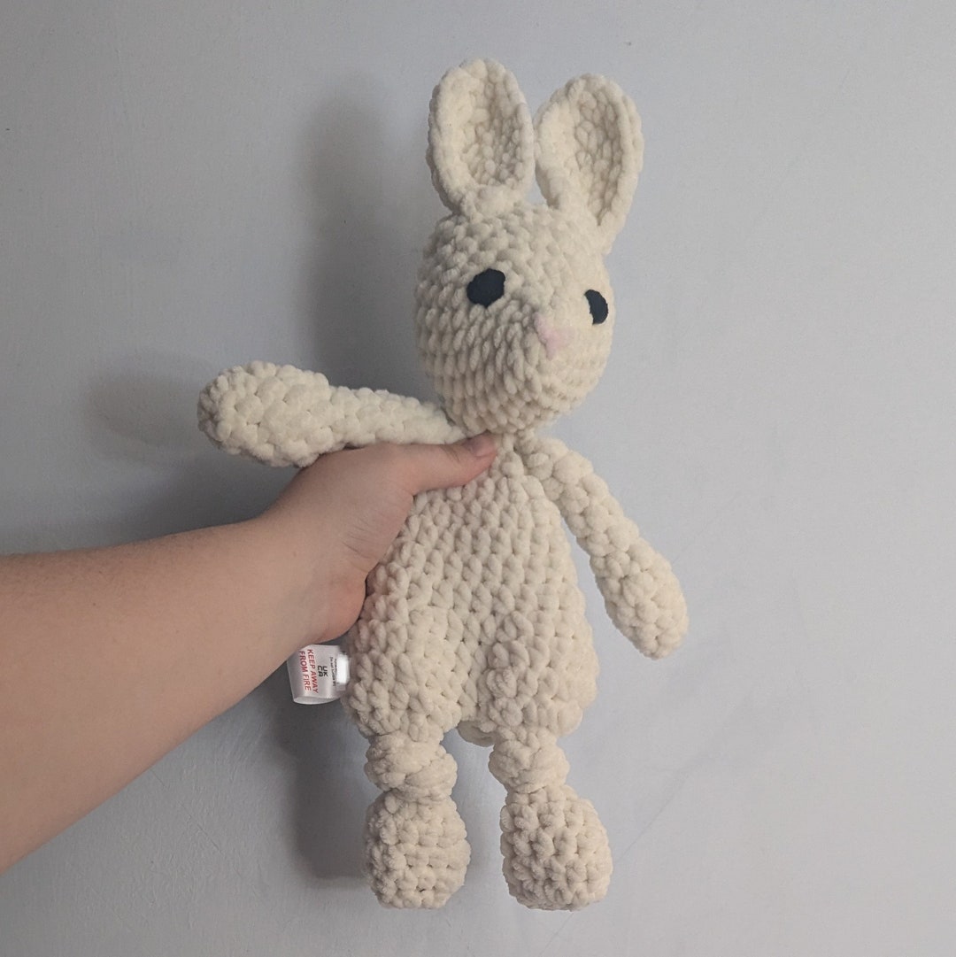 Rye Rabbit - Crochet Cuddle Toy - Etsy
