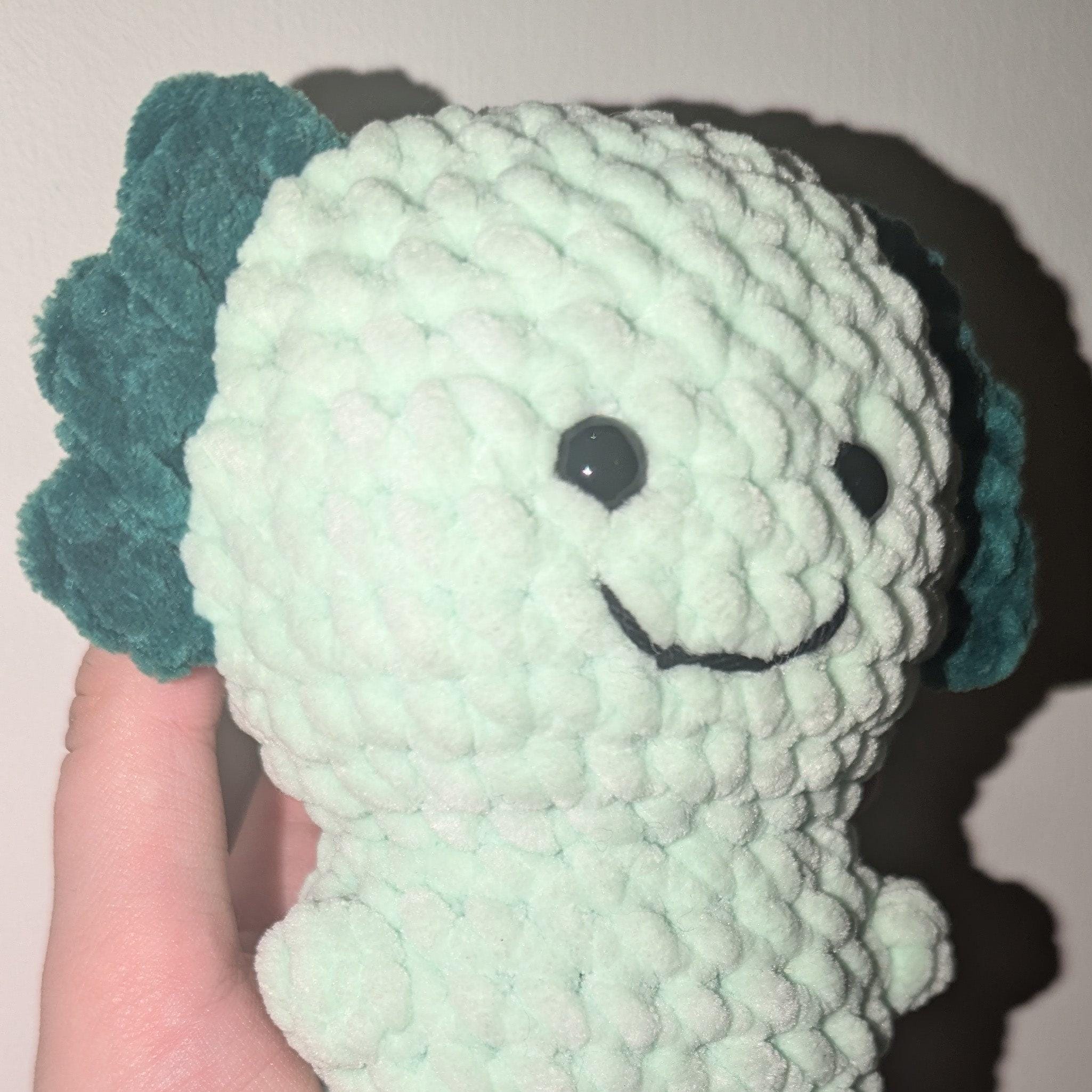 Smiley Axolotl - Crochet Plushie - Etsy