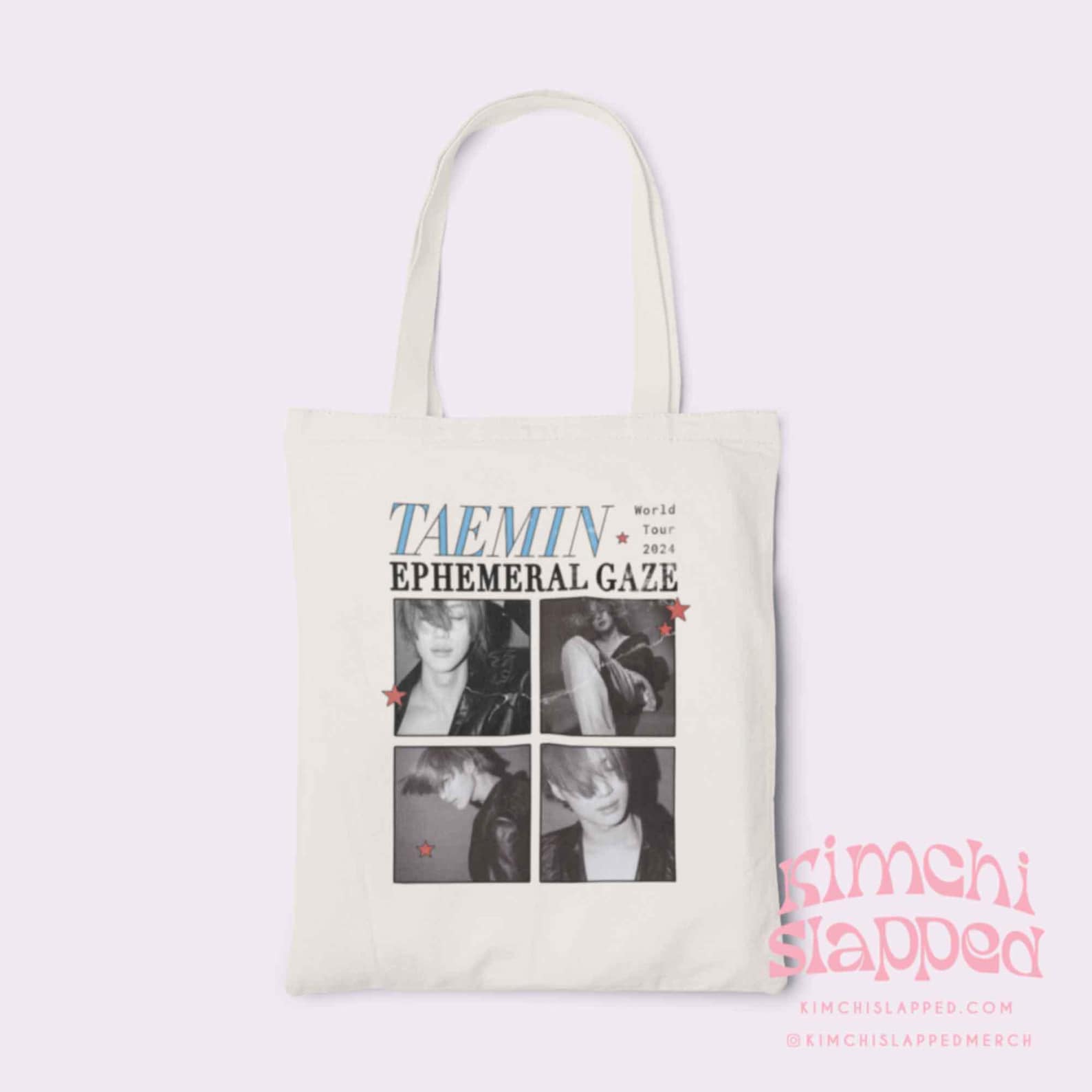 Taemin Ephemeral Gaze World Tour 2024 Premium Tote Bag, Taemin Kpop ...