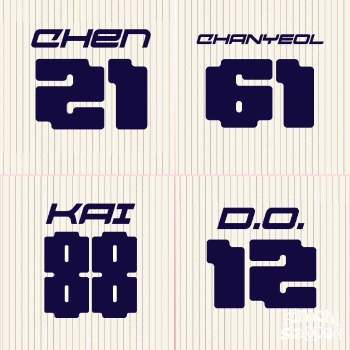 EXO Shirt, EXO Jersey, Kpop Shirt, Kpop Jersey, EXO Kpop Jersey, Exo ...