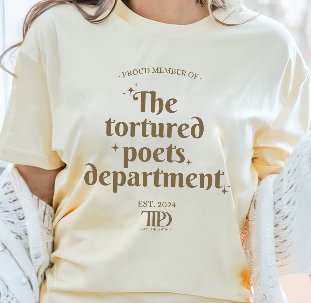 Comfort Colors the Tortured Poets Department Shirt, Swift New Album ...
