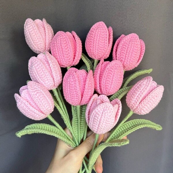 Crochet Tulip - Etsy