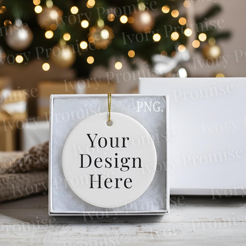 White Box Circle - Etsy