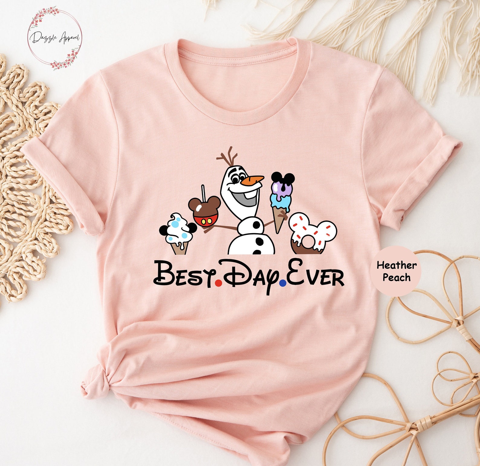 Disney Olaf Best Day Ever Shirt, Disney Frozen Olaf Shirt, Disneyland ...