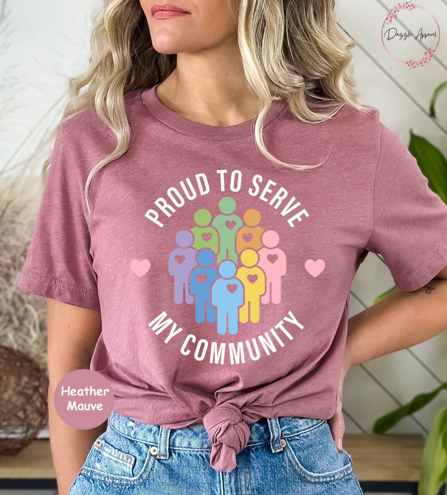 Proud to Serve My Community Shirt, Public Health Shirt, Volunteer ...