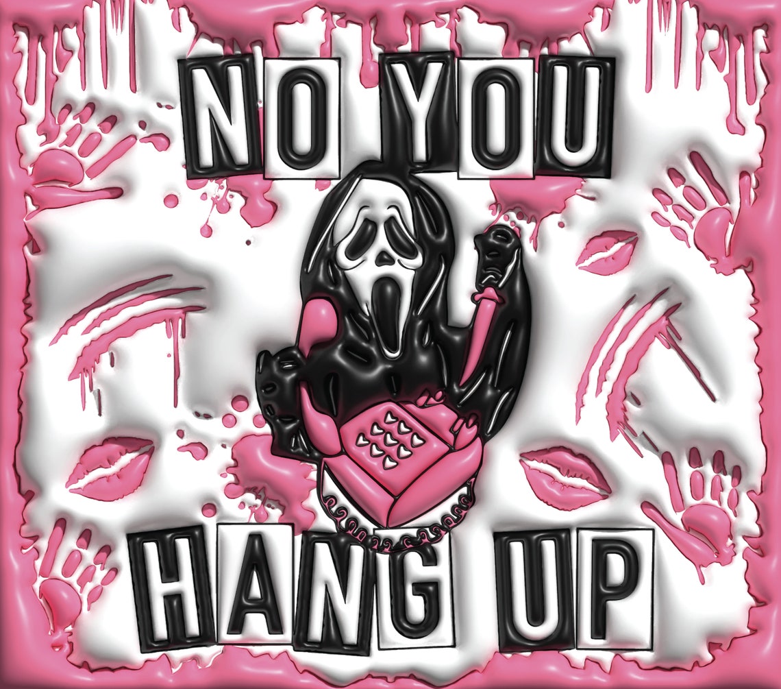Ghost Face Hang up Tumbler - Etsy