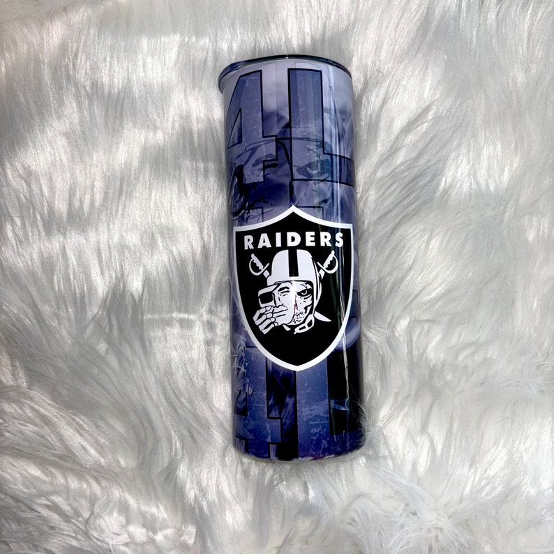Raiders Nation Tumbler - Etsy
