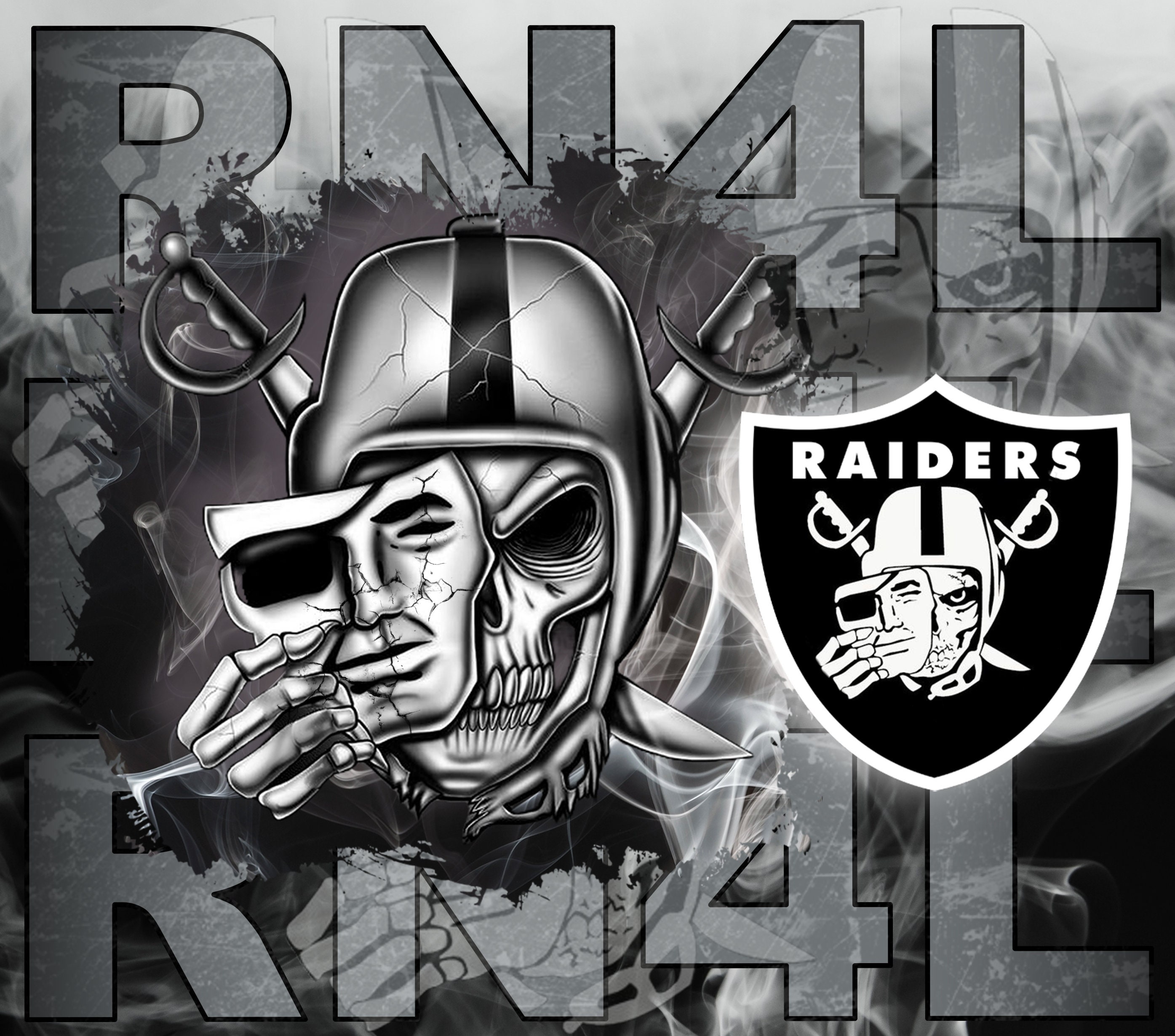 Raiders Nation Tumbler - Etsy