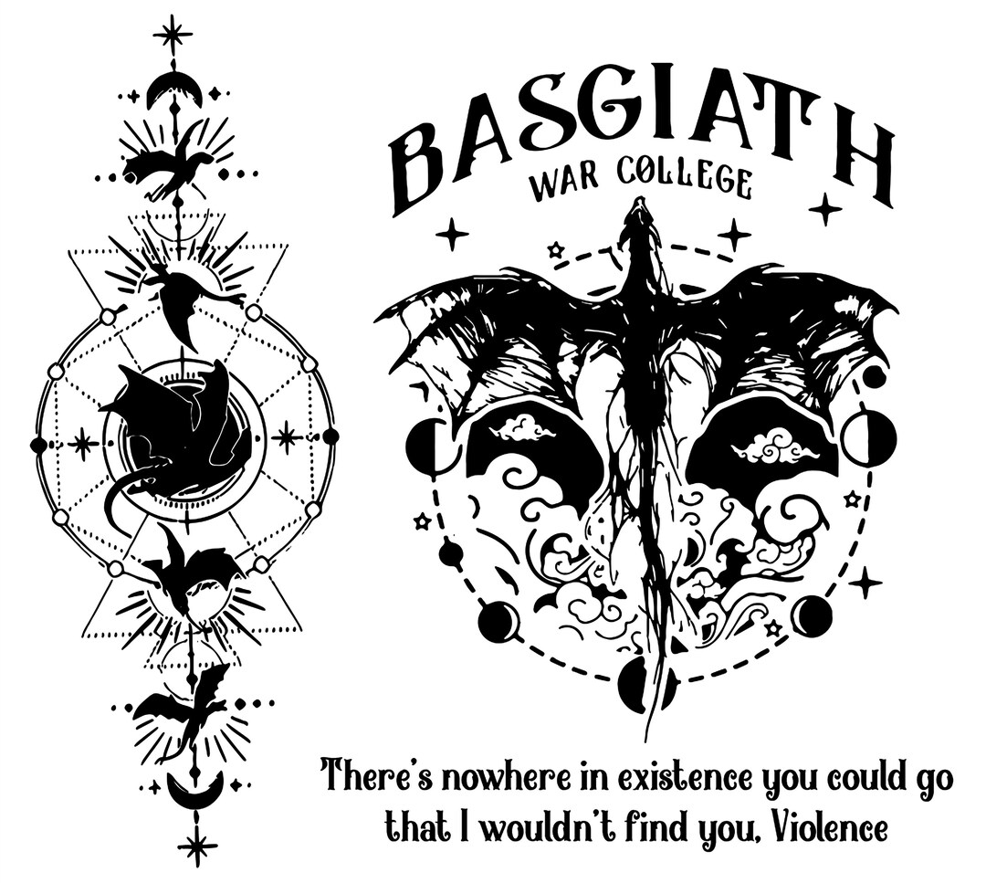 Fourth Wing Basgiath Tumbler - Etsy