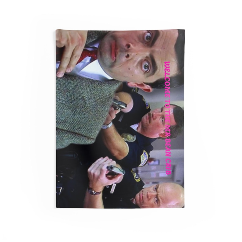 Mr Bean Flag Tapestry Wall Hanging Decor, Home Bedroom Living Room Dorm ...