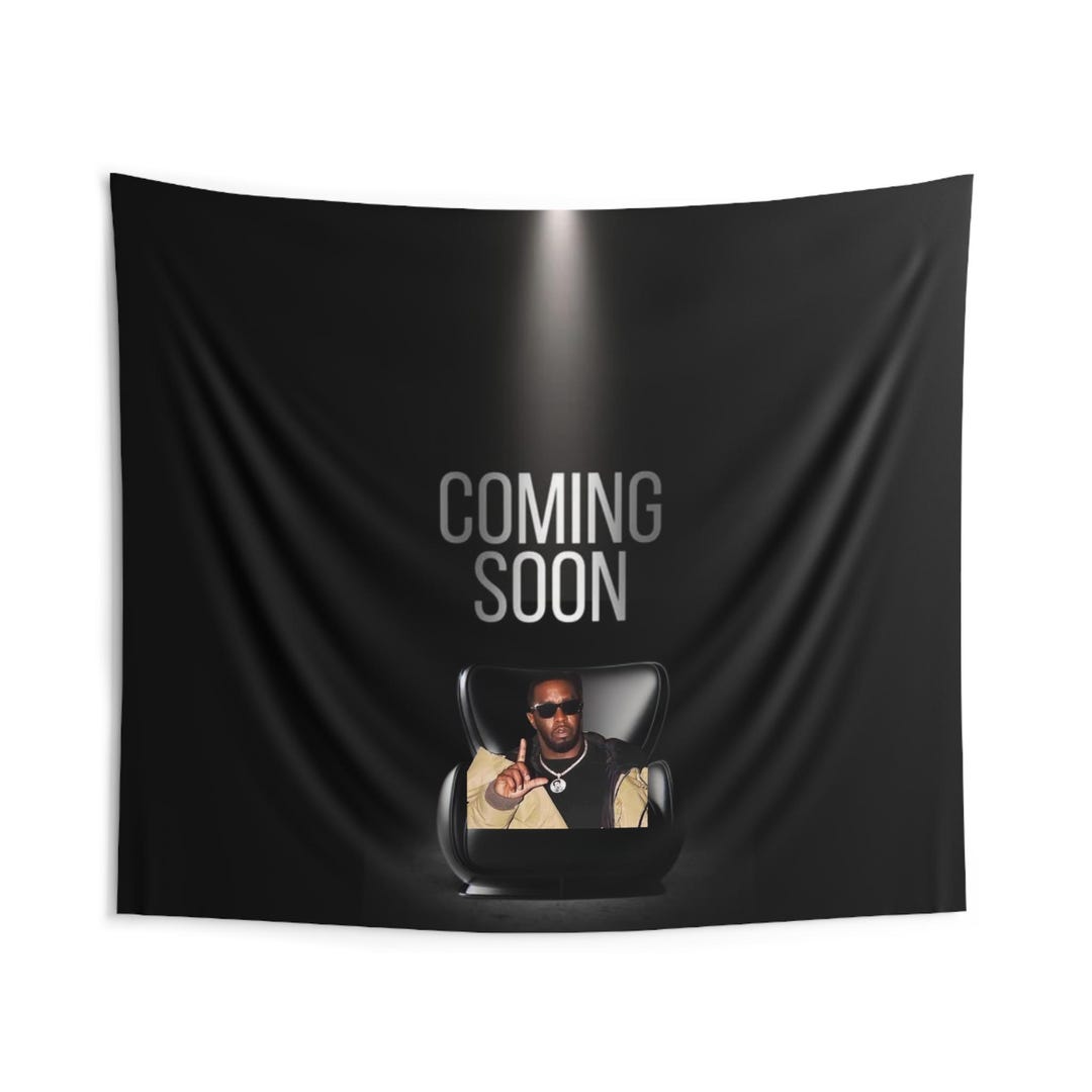 Diddy Poster Flag Tapestry Wall Art Decor, Music Lover Gift, Dorm Room ...