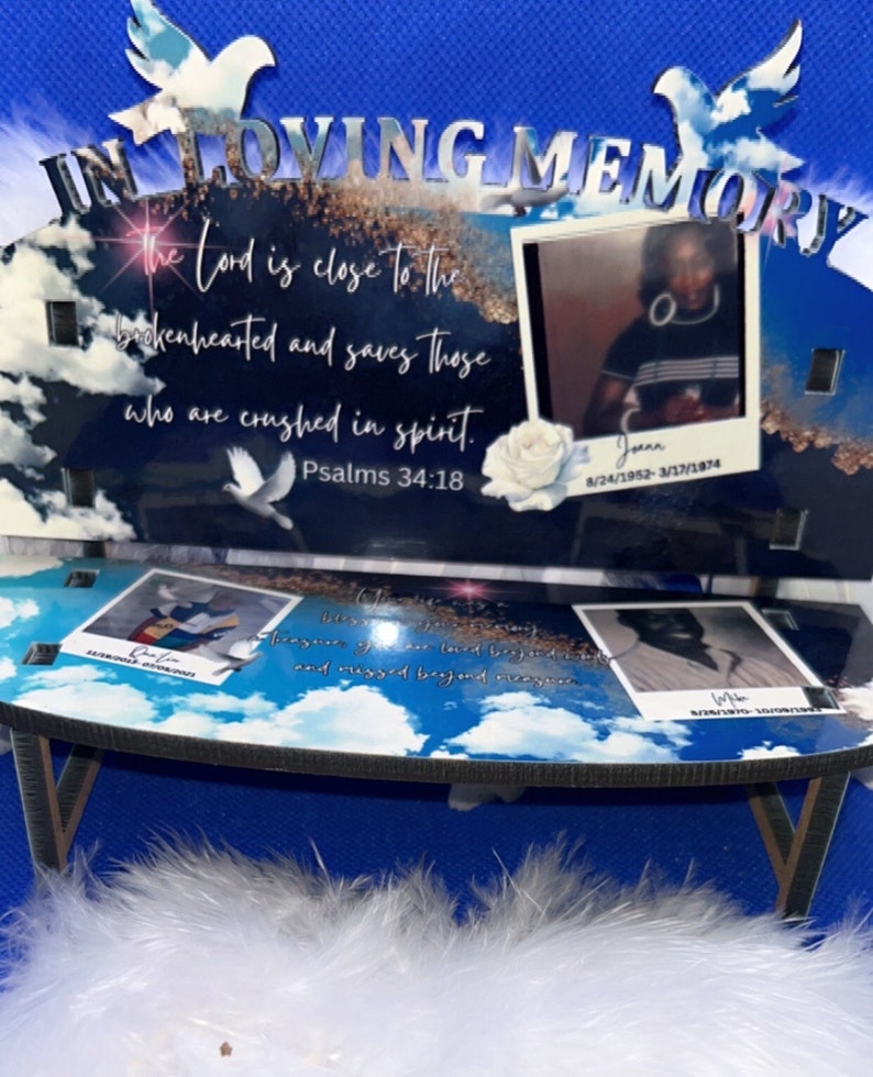 Custom Mini Memorial Bench - Etsy