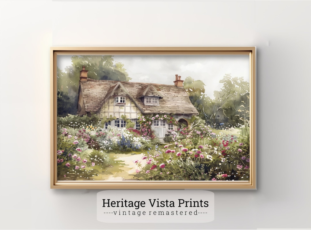 English Cottage Prints | English Country Cottage Decor | Cozy Cottage ...