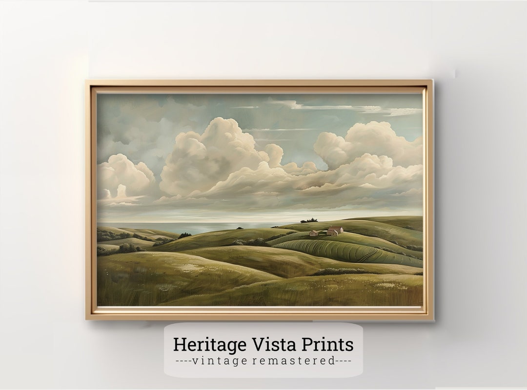 English Countryside Print Vintage Printable Wall Art | W0444 - Etsy