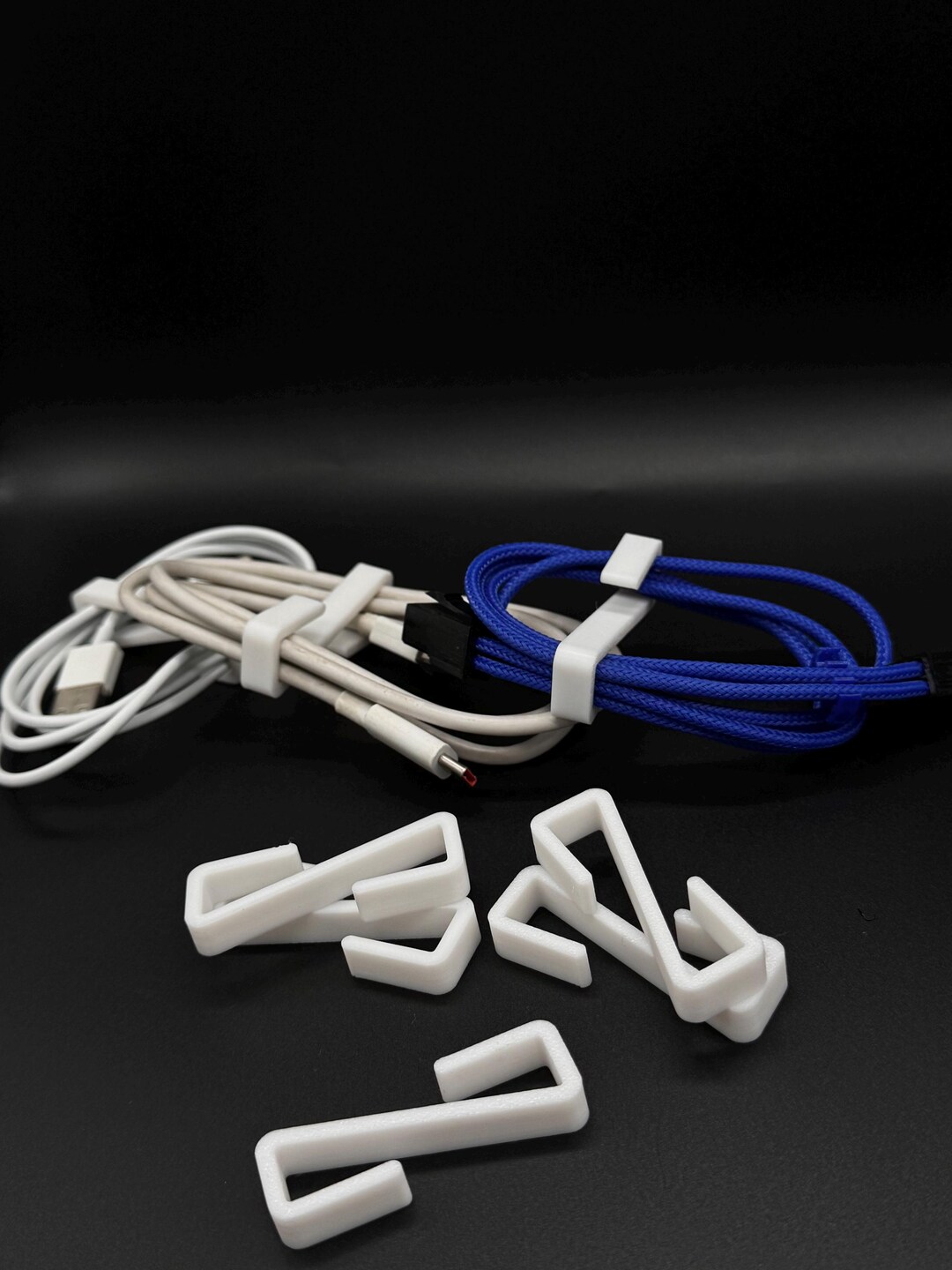 Cable Holder: No More Tangled Cables Set of 5 for Order in the Drawer ...