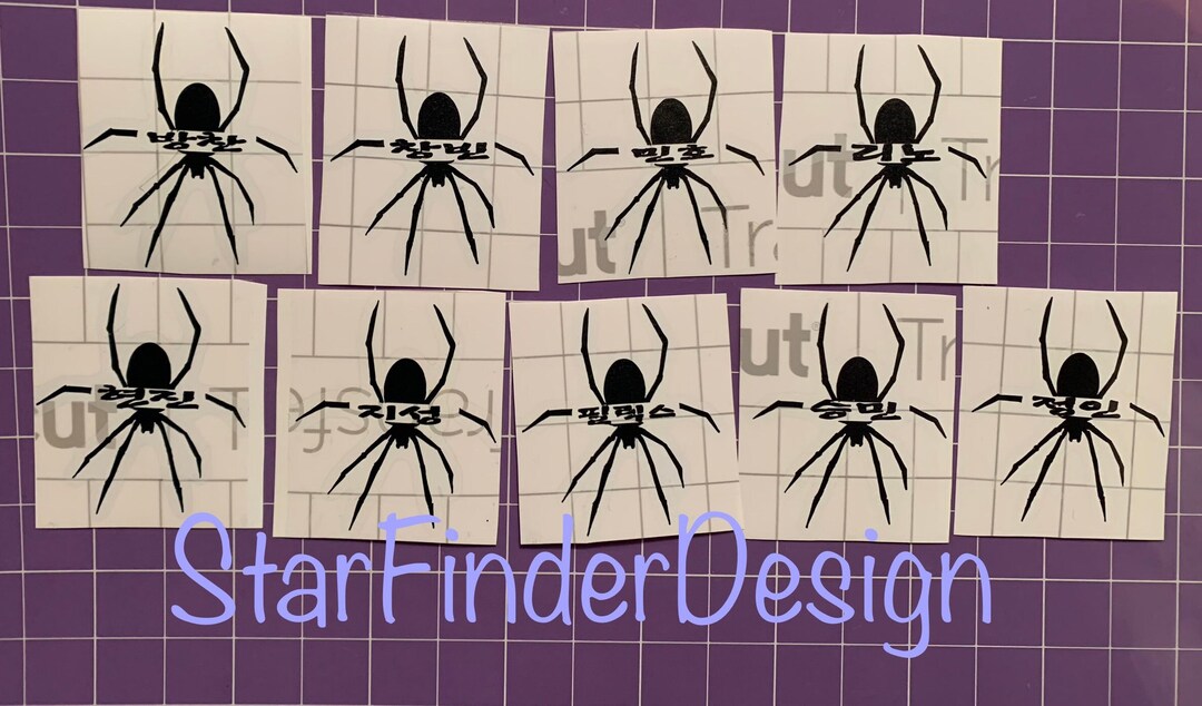 Stray Kids Spider Lightstick Decal - Etsy