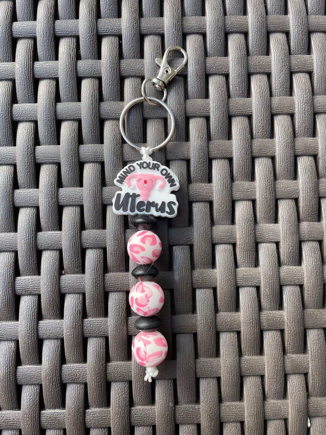 My Uterus My Choice Keychain - Etsy