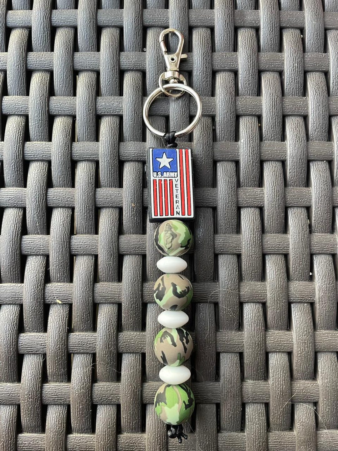 Army Veteran Keychain - Etsy