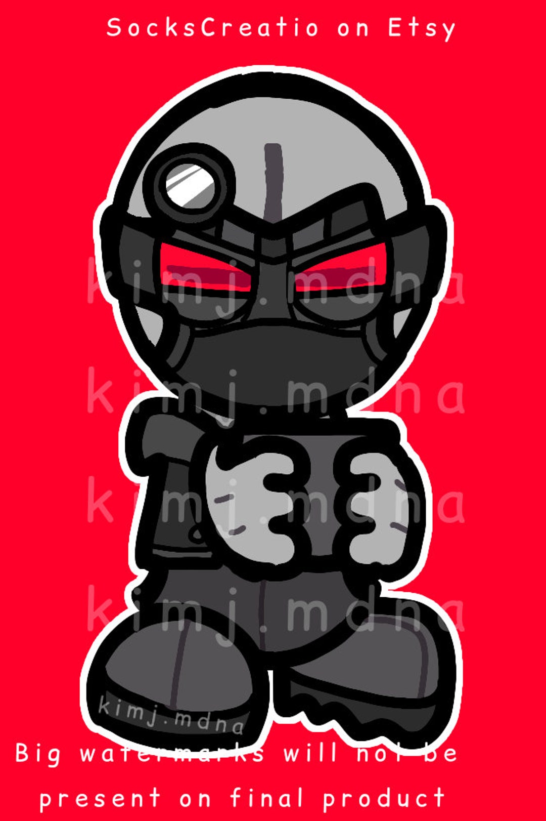 2bdamned Doc Acrylic Keychain Double-sided - Madness Combat Madcom ...