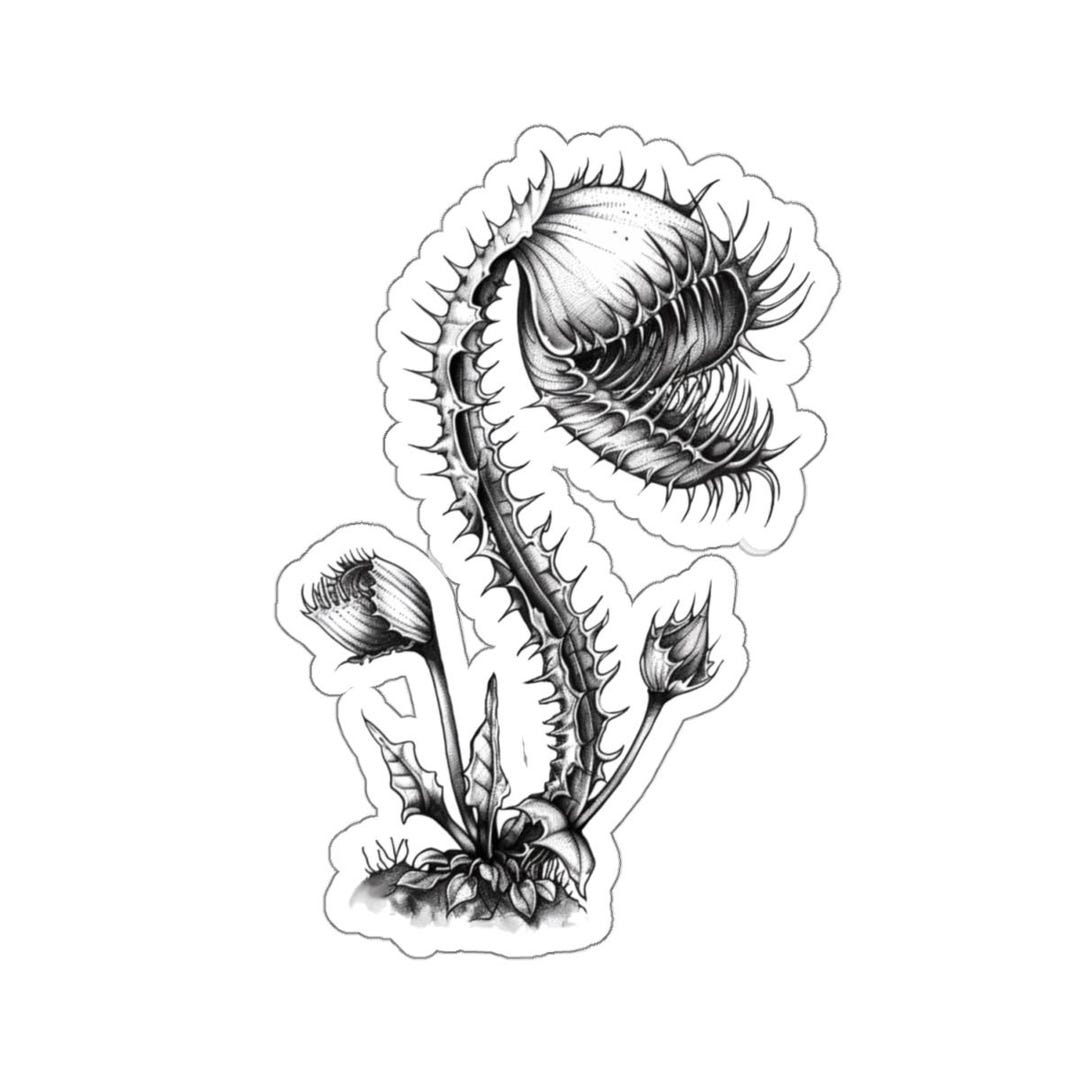 Venus Fly Trap Sticker - Etsy