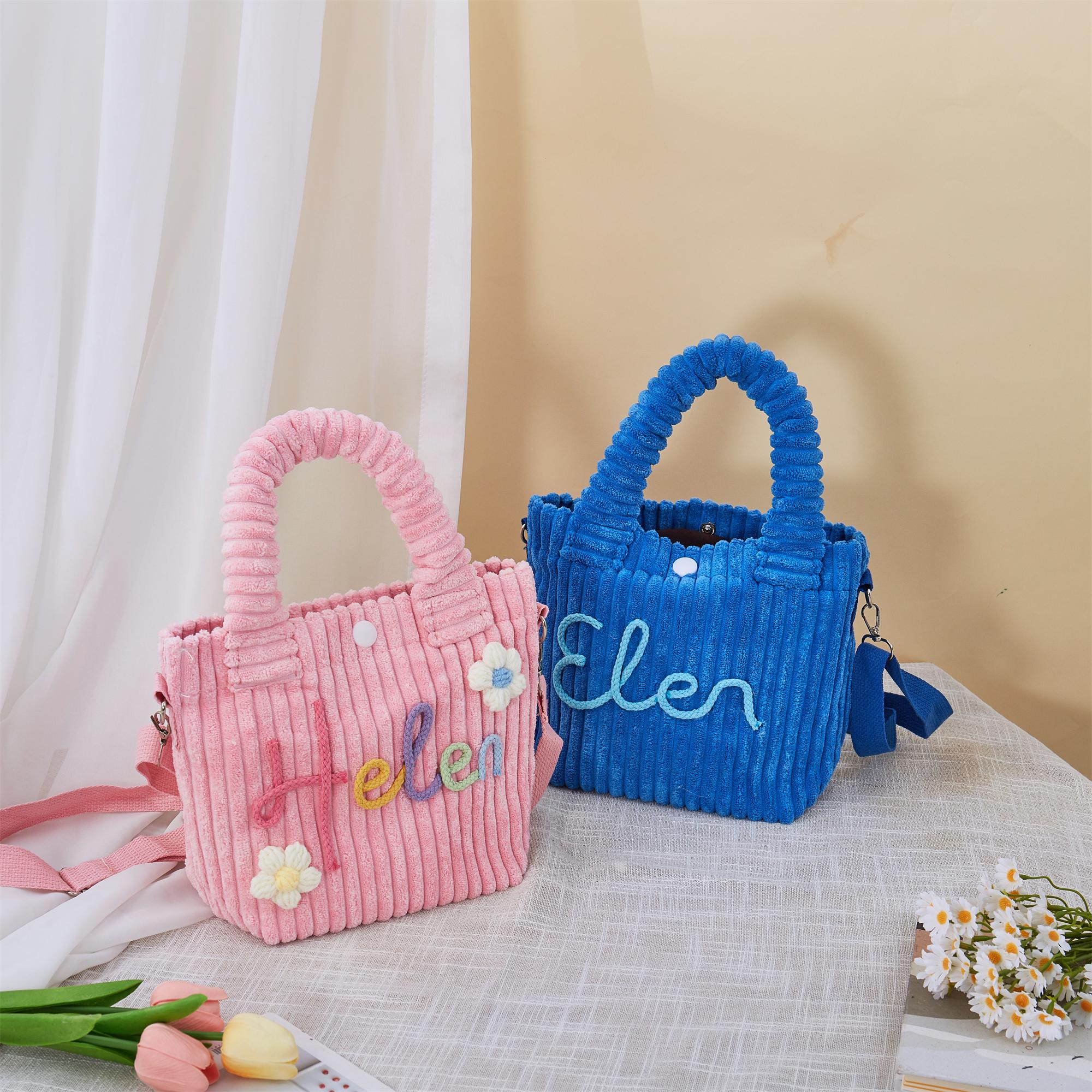Personalized Name Handbag, Baby Shower Gifts, Children's Handbags, - Etsy