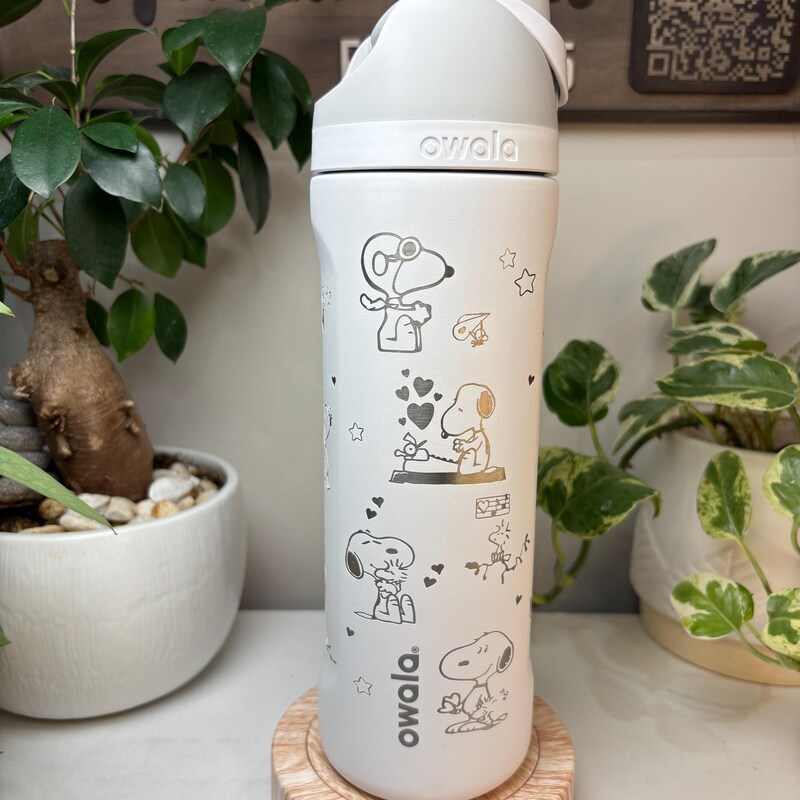 Peanuts Owala Water Bottle - Etsy