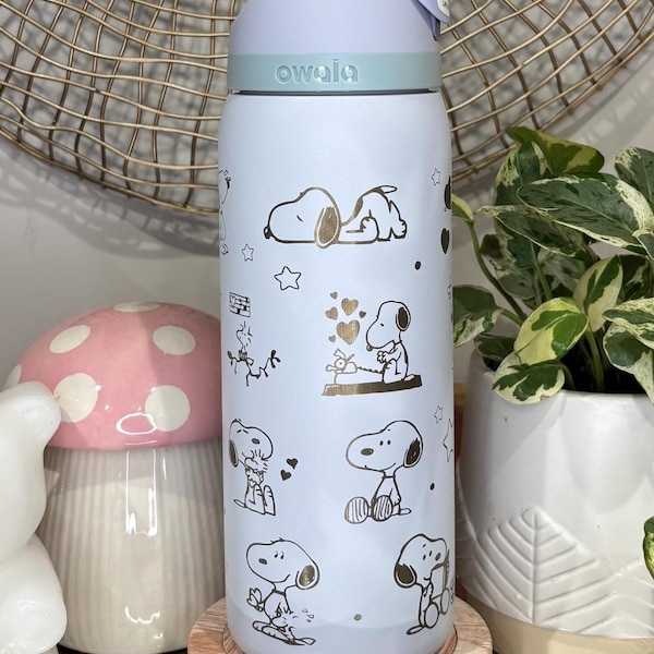 Peanuts Owala Water Bottle - Etsy