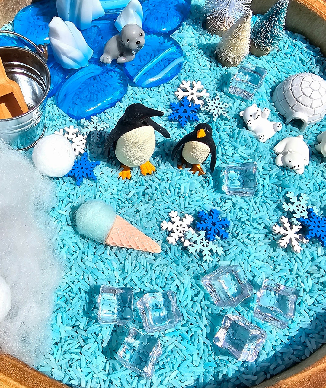 Winter Wonderland Sensory Kit - Etsy