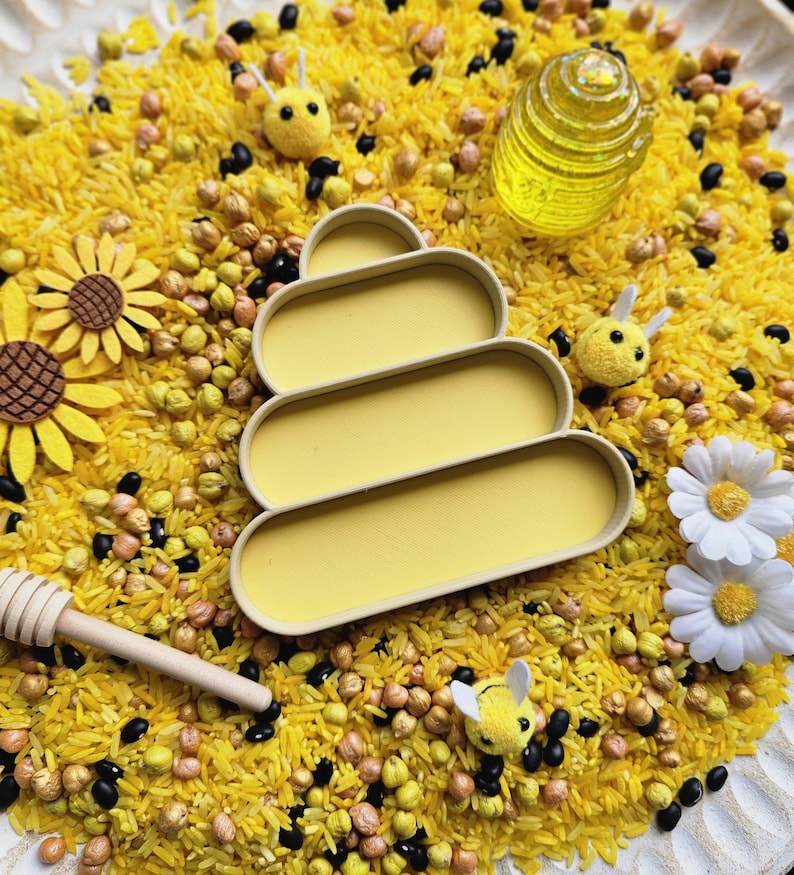 Bee Sensory Pour and Play - Etsy Australia