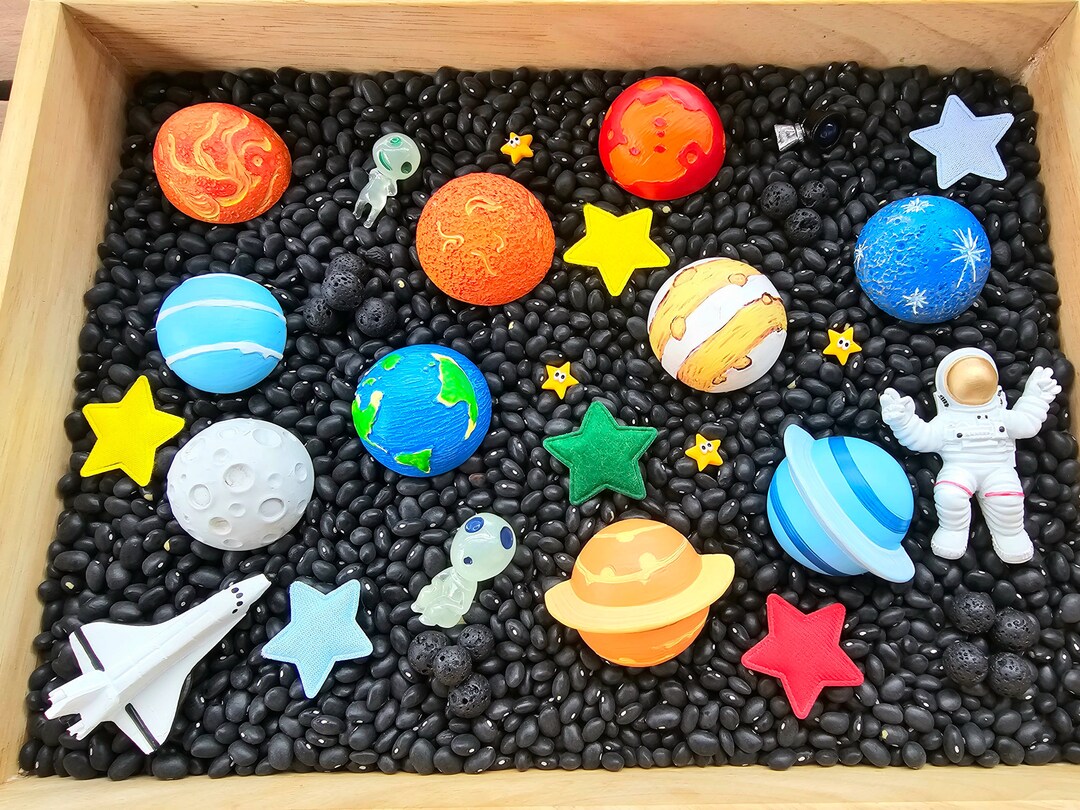 Outer Space Sensory Bin - Etsy