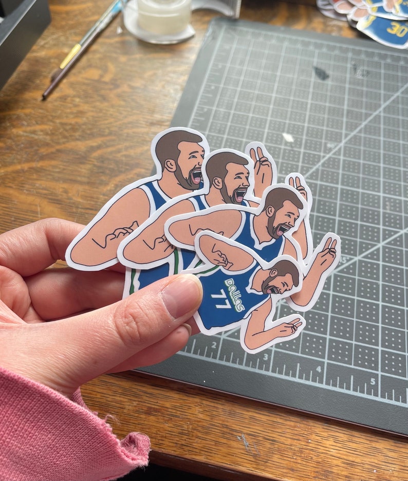 Luka Doncic Dallas Mavericks Sticker - Etsy