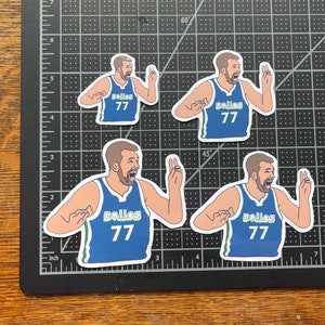 Luka Doncic Dallas Mavericks Sticker - Etsy