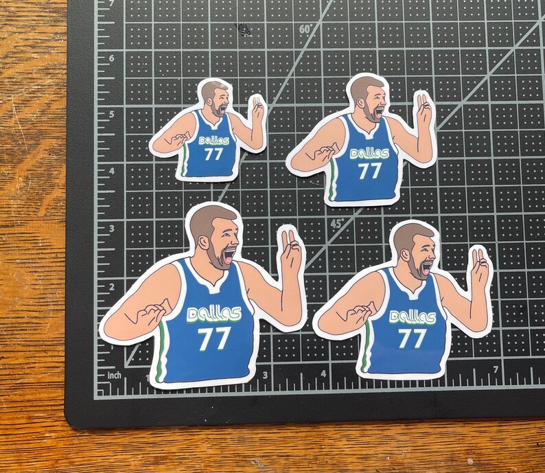 Luka Doncic Dallas Mavericks Sticker - Etsy