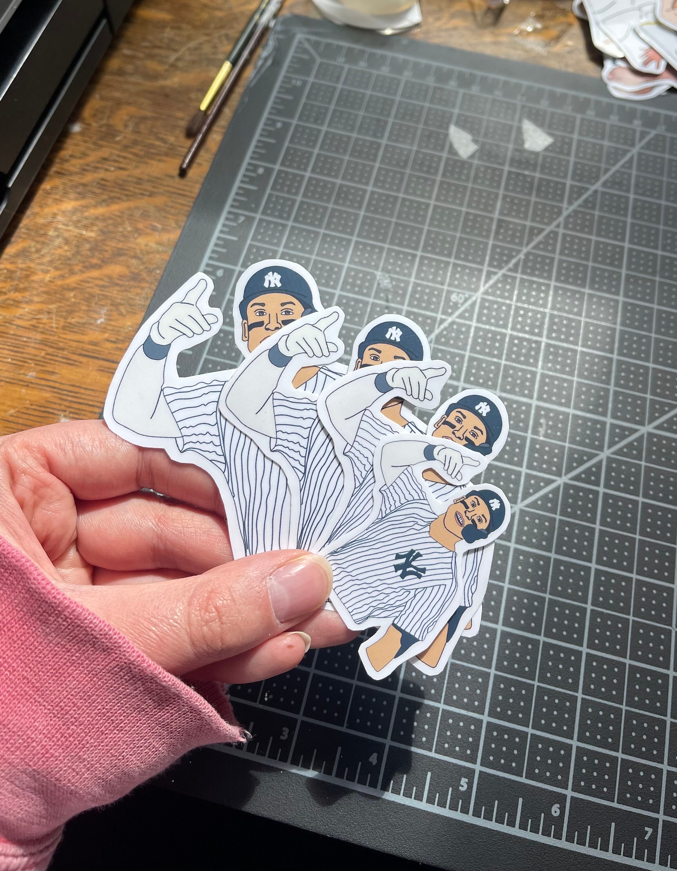 Aaron Judge New York Yankees Sticker - Etsy Canada