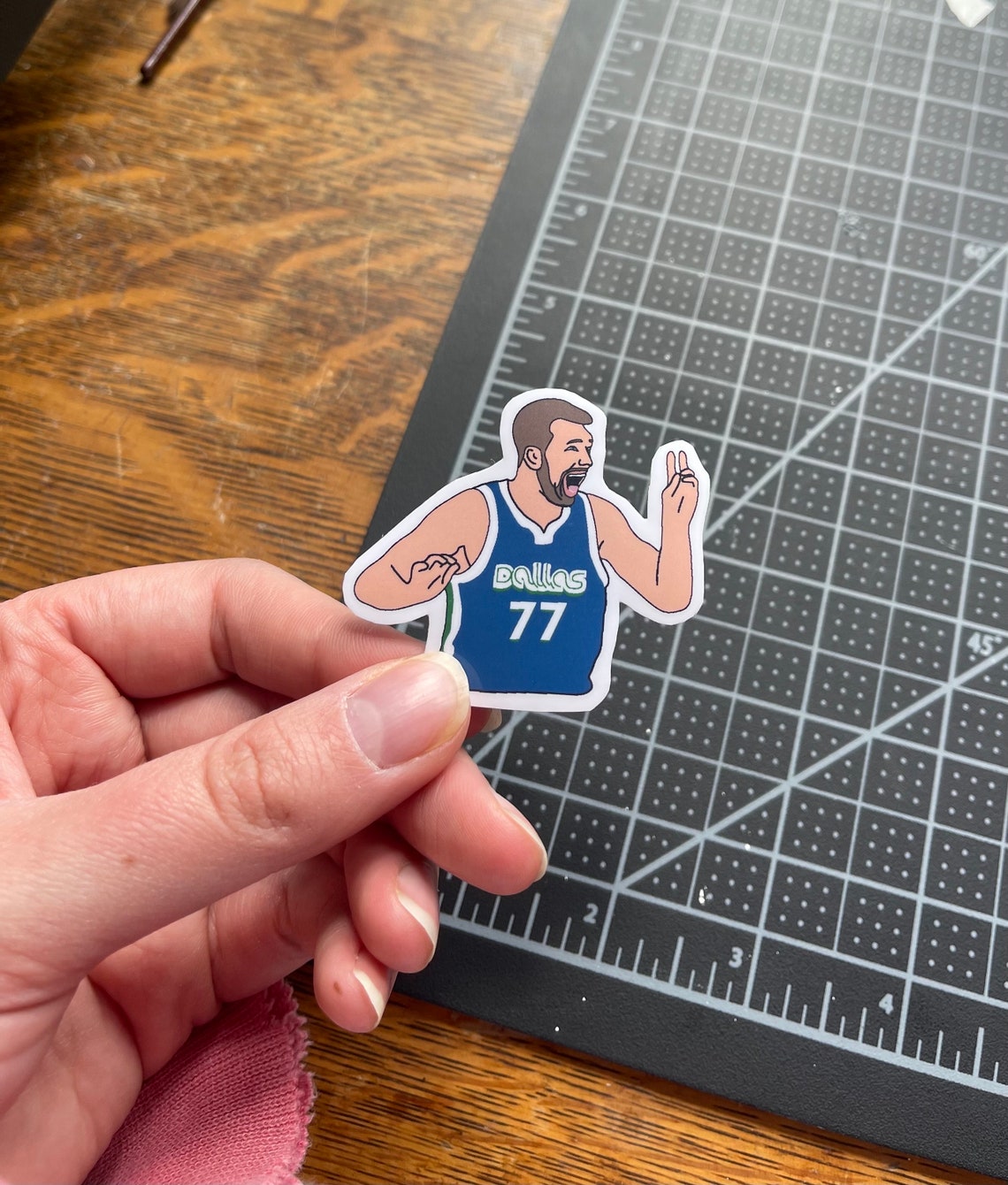 Luka Doncic Dallas Mavericks Sticker - Etsy