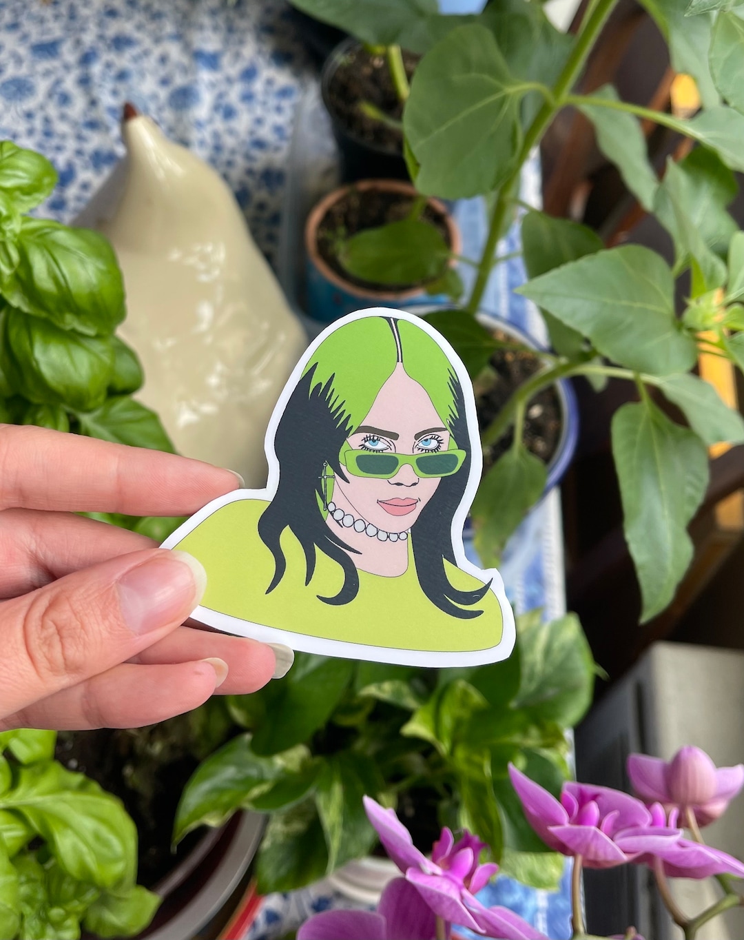 Billie Eilish Sticker - Etsy