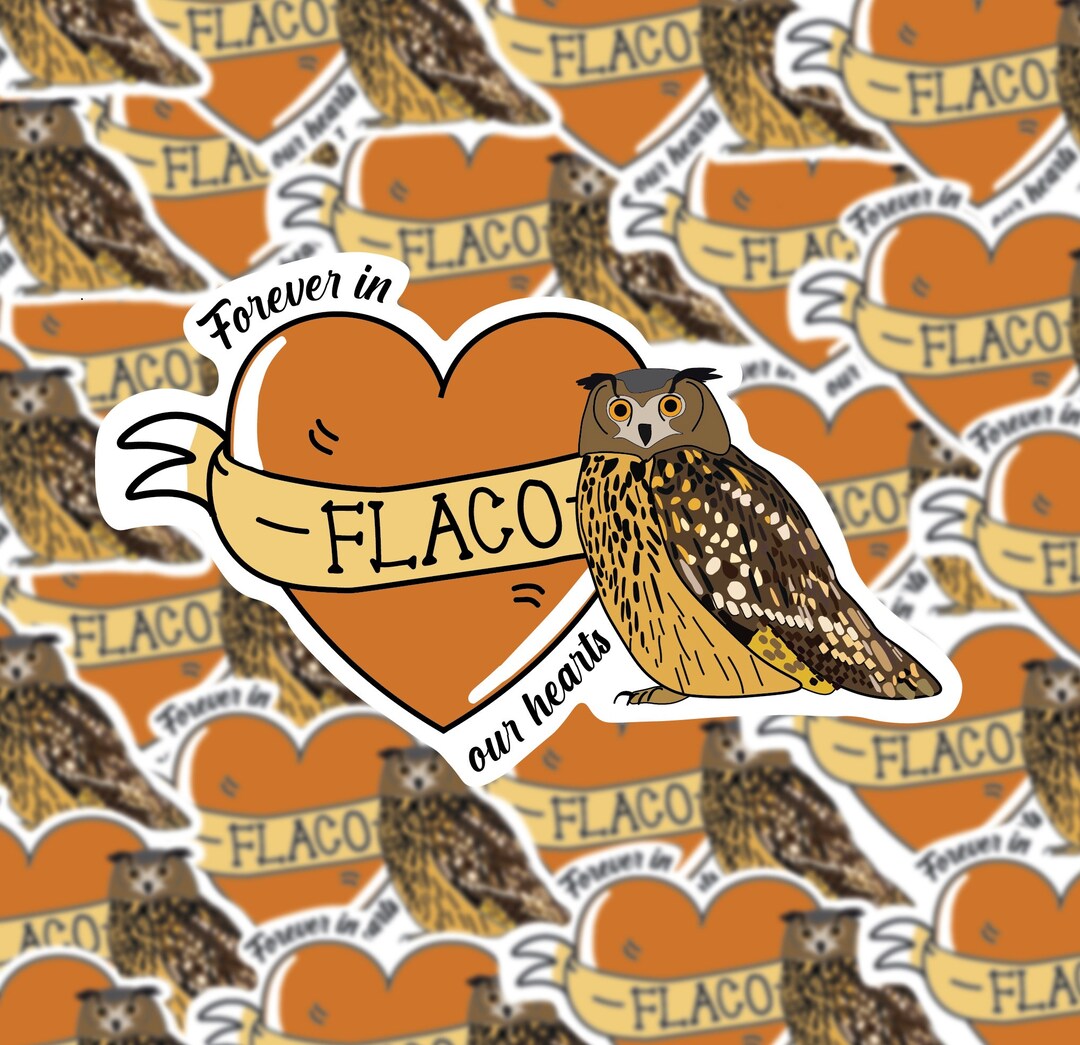 Flaco the Owl Forever in Our Hearts Sticker - Etsy