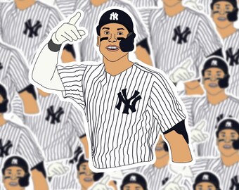 Aaron Judge New York Baseball Sticker, Gift for Yankees Fan - Etsy