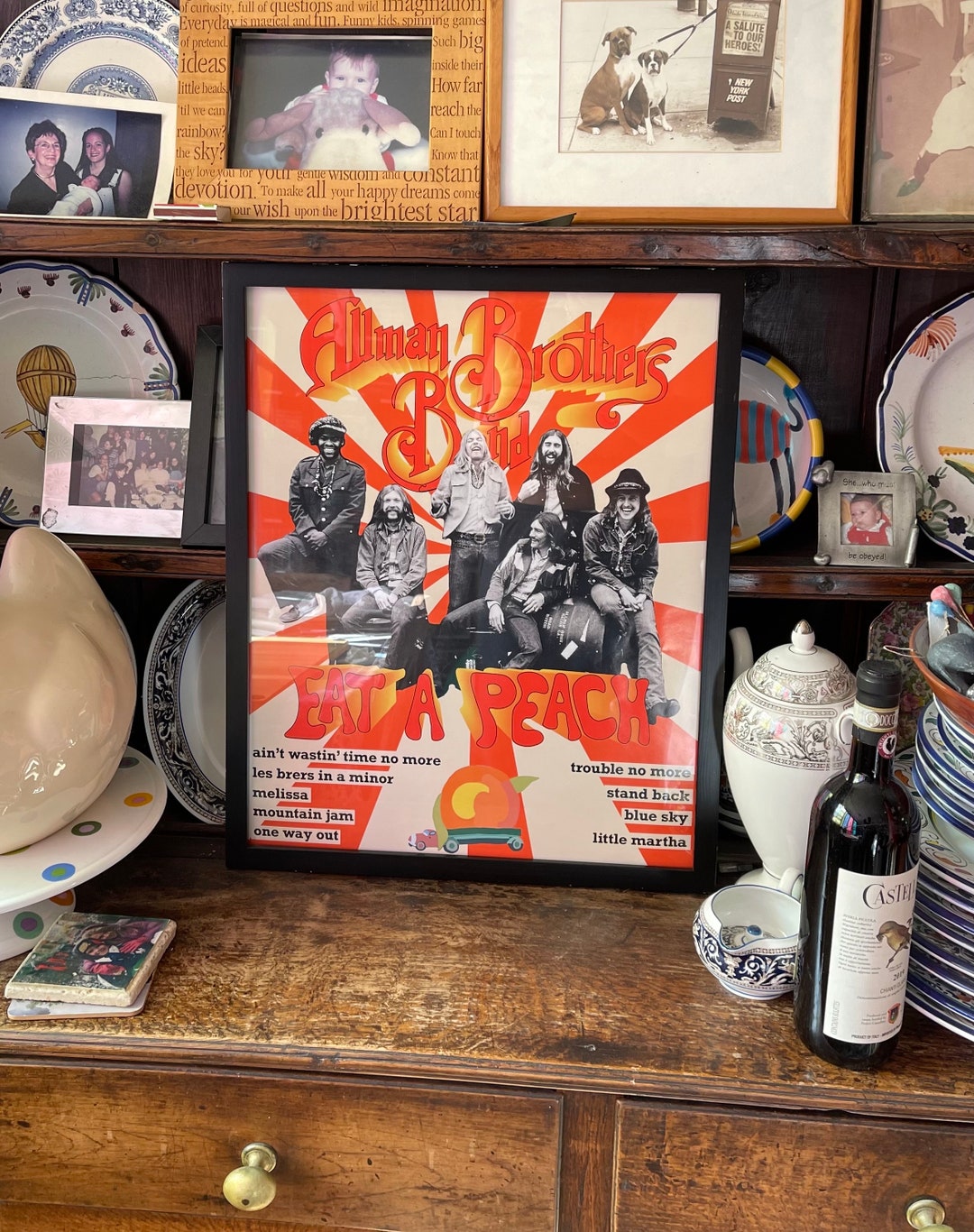 Allman Brothers Band Poster | Eat a Peach Poster | Glossy Poster ...