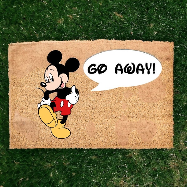Mickey Mouse Door Mat - Etsy
