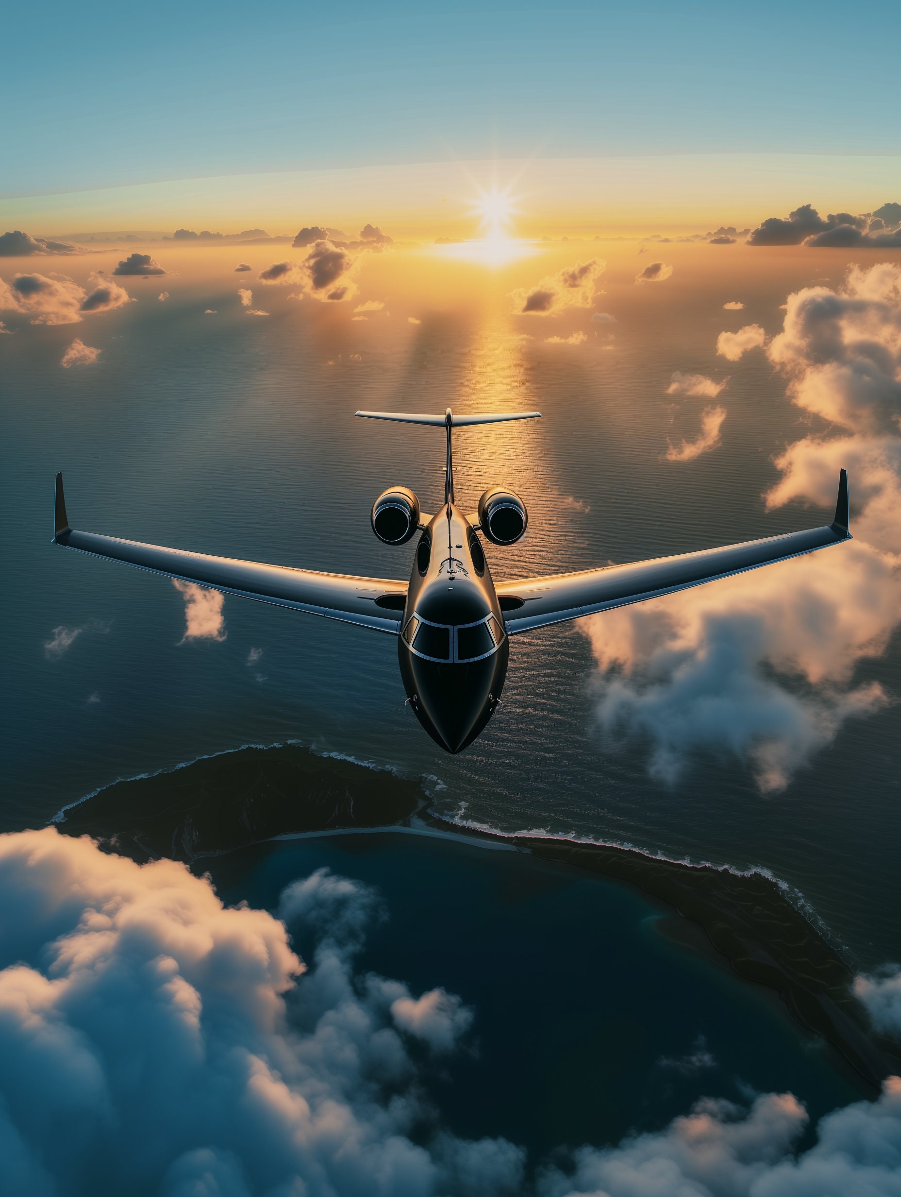 Private Jet Digital Poster, Printable Download - Etsy