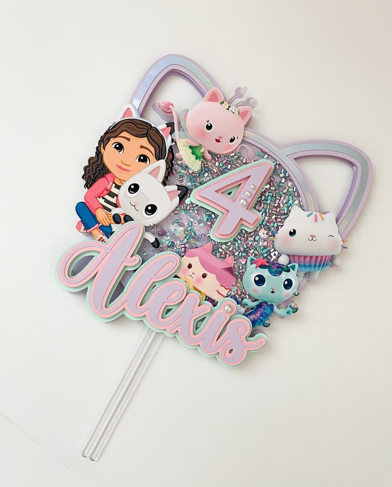 DIY Gabby’s Dollhouse Cake Topper- Digital File - SVG ONLY - Etsy