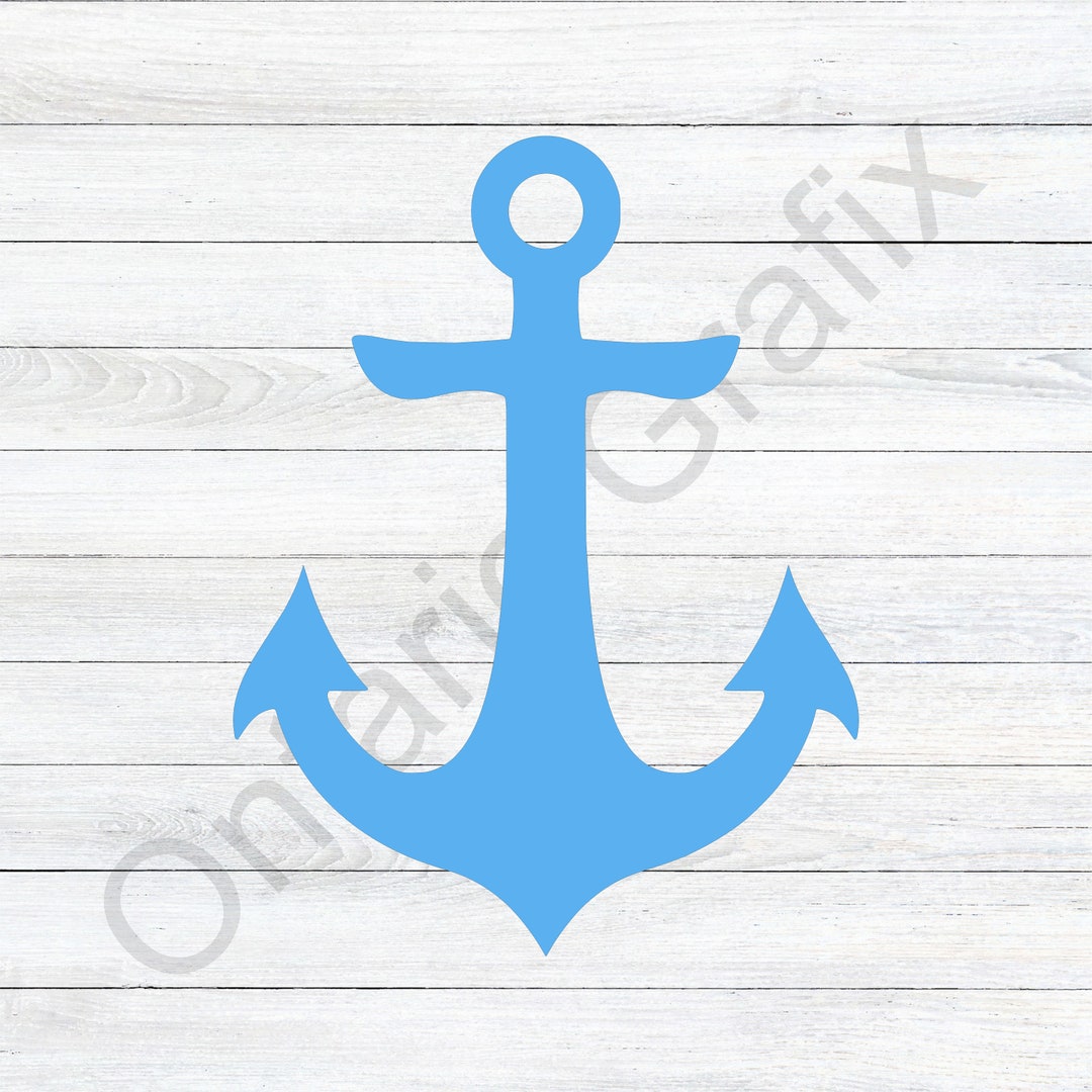 Anchor Svg, Nautical SVG, Boat Anchor Svg, Ship Anchor, Naval Anchor ...