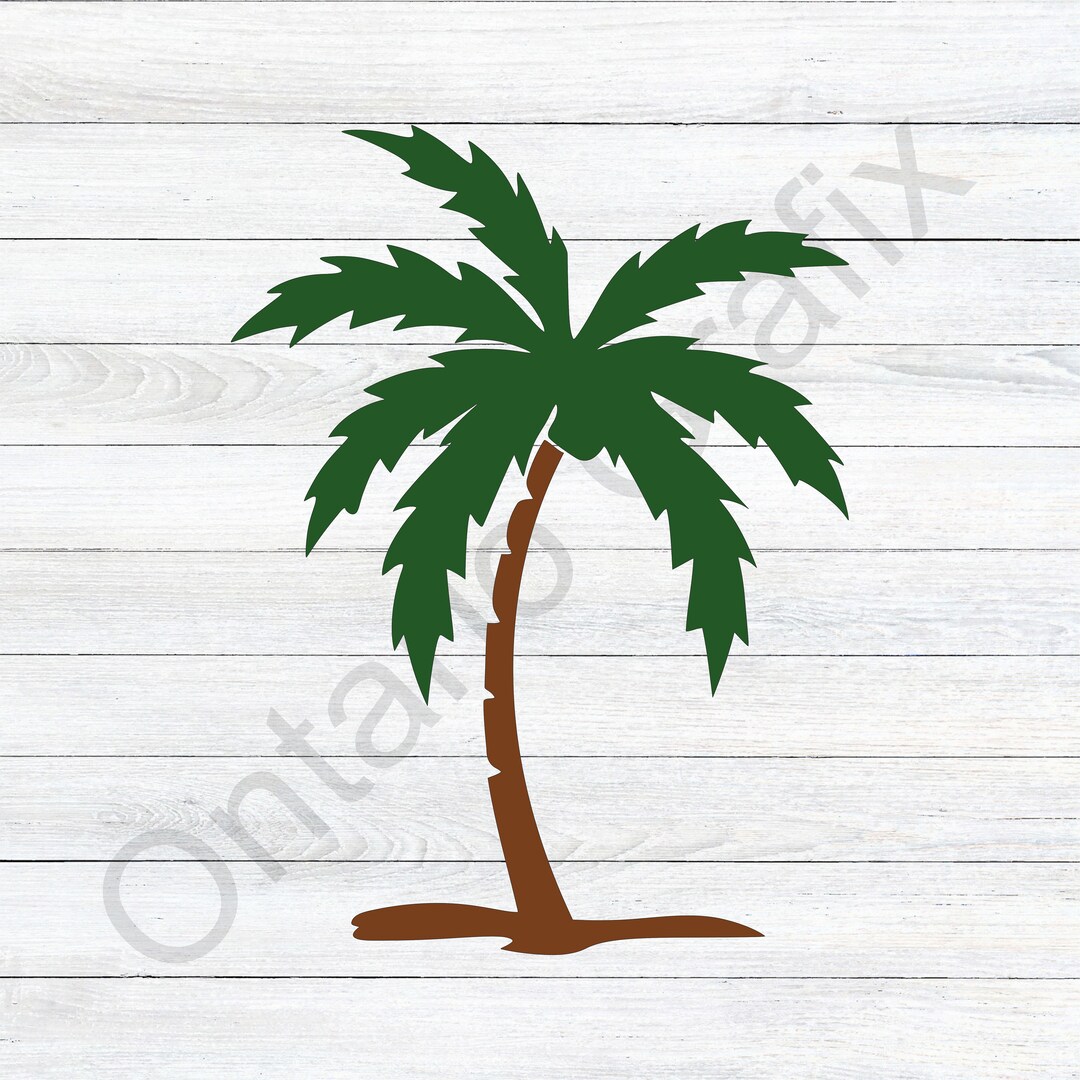 Palmera Svg, Árbol de la isla SVG, Caribe svg, vacaciones svg, tropical ...