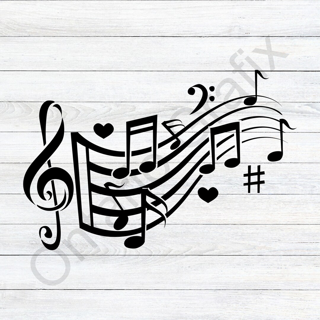 Music Notes Svg, Musical Notes Svg, Treble Clef Svg, Sheet Music Svg ...
